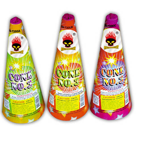 No 3 Cone - Santan Fireworks