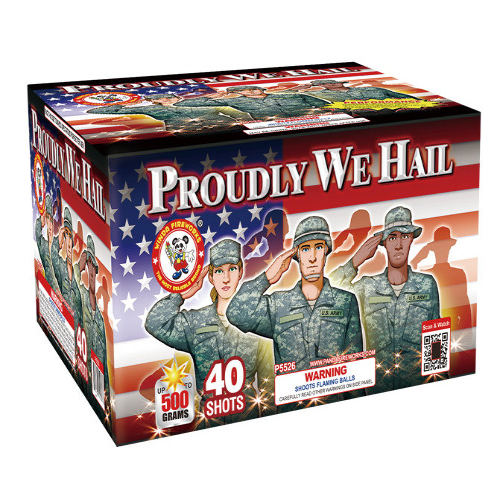 PROUDLY WE HAIL 40'S P5526 - Santan Fireworks
