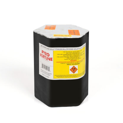 SUNWING 1.4 PRO LINE PFC002 TITANIUM WILLOW 19 SHOT - Santan Fireworks